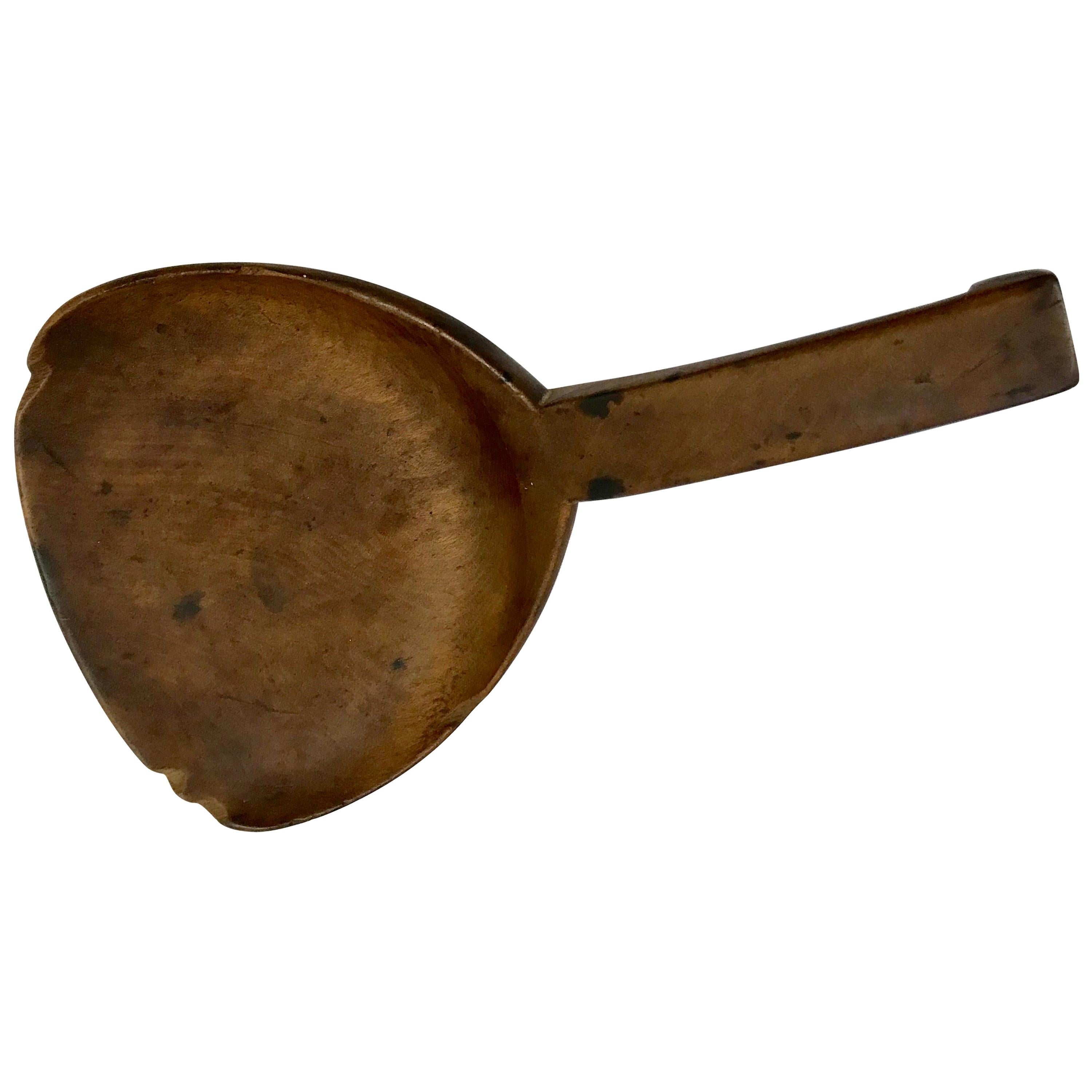 French Wooden Spoon Paddle, 19th Century at 1stDibs