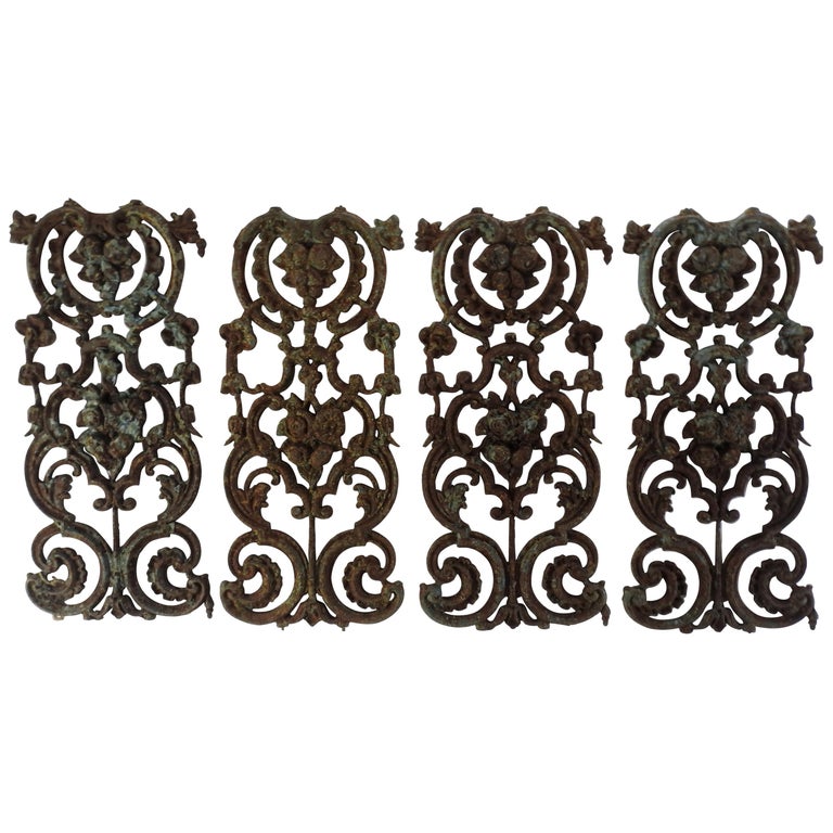French Wrought Iron Panels, 19th Century For Sale at 1stDibs ...