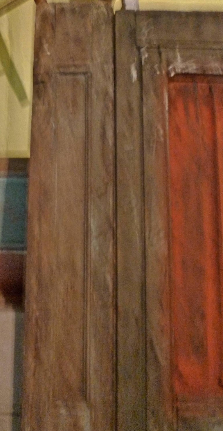 French XIX Louis XVI Hand Painted Carved Decorative Door with Original ...