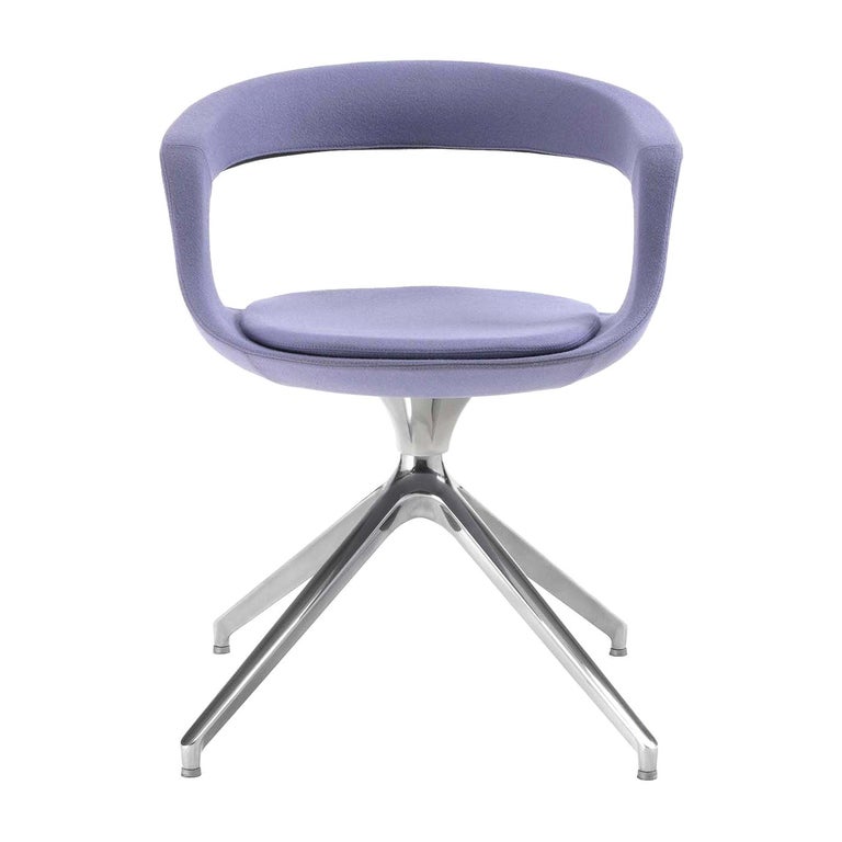 Frenchkiss Low-Backed Trestle-Based Chair by Stefano Bigi For Sale at ...