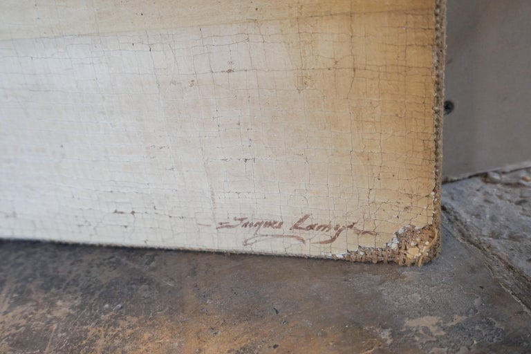Fresco Painting by Jacques Lamay For Sale at 1stDibs