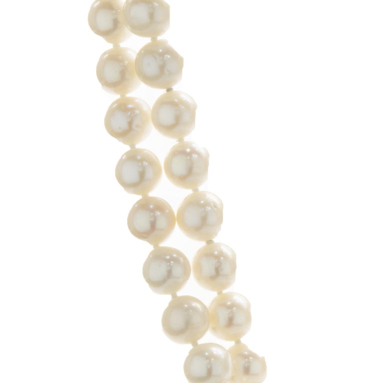 Freshwater Opera Length Pearl Necklace For Sale at 1stDibs