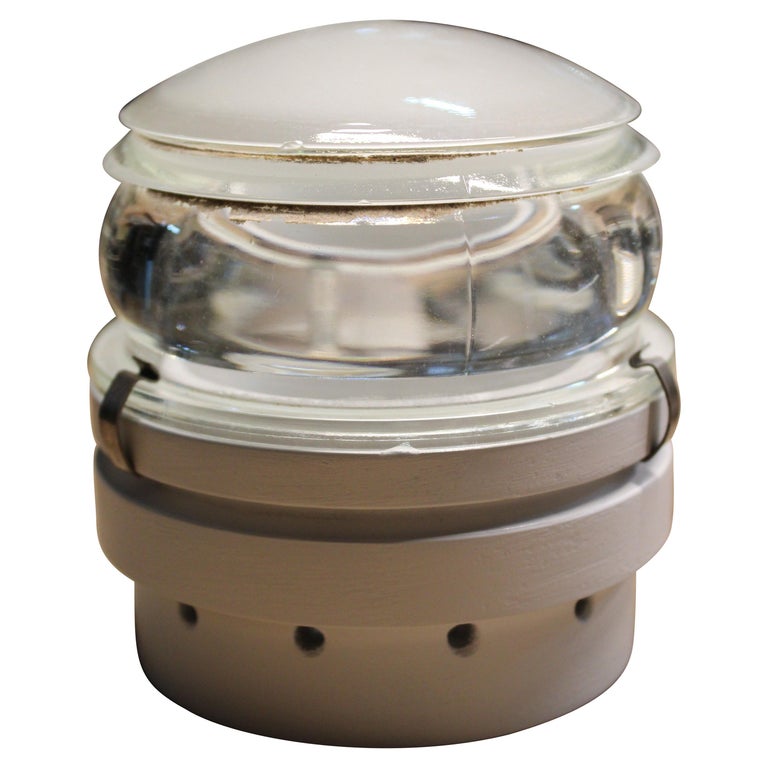 Fresnel Wall Sconce White Joe Colombo for Luce 1960s Original Italian ...