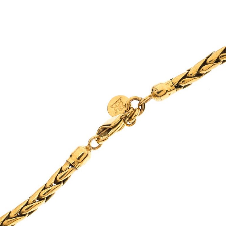 Frey Wille Street Rivers Fire Enamel Gold Plated Half Moon Pendant ...