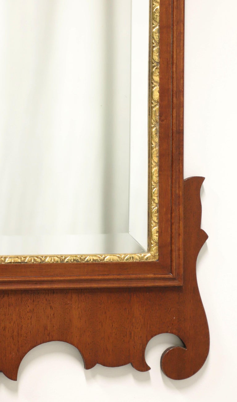 FRIEDMAN BROS Mahogany Gold Gilt Traditional Mirror with Prince of ...