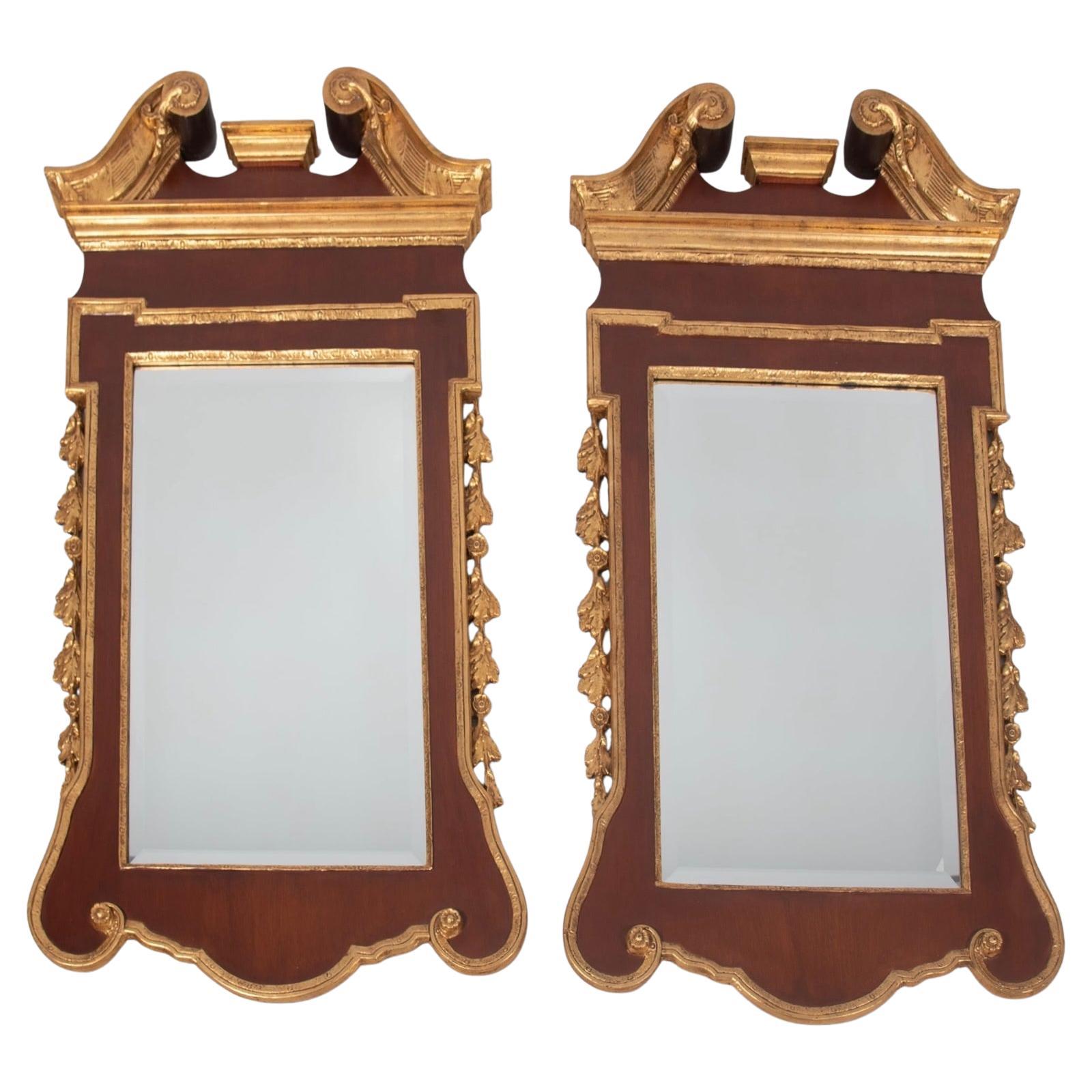 Very Large Vintage Rectangular X Motife Mirror at 1stDibs