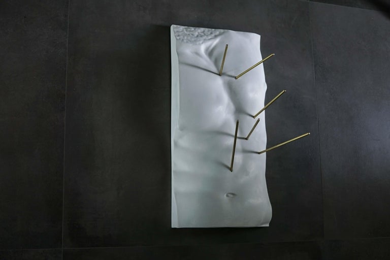 Frieze, Cloth Hanger, Gaddi Torso, Contemporary Art Sculpture by Eduard ...