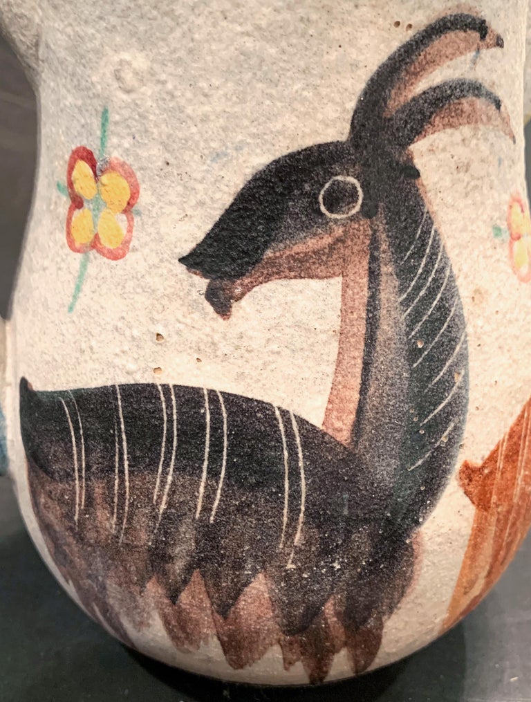 "Frieze of Goats," Important 1930s Pitcher by I.C.S., Likely by Gambone ...