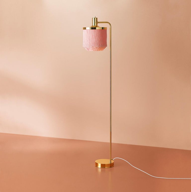 Fringe Cream Pale Pink Lamp by Warm Nordic For Sale at 1stDibs
