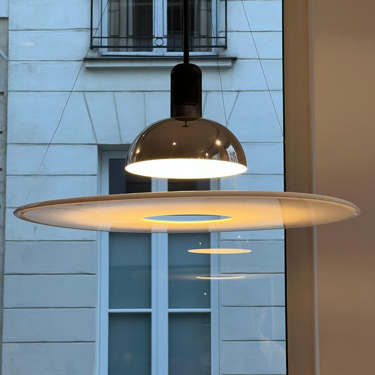Frisbi Lamp by Achille Castiglioni for Flos, 1973 For Sale at 1stDibs