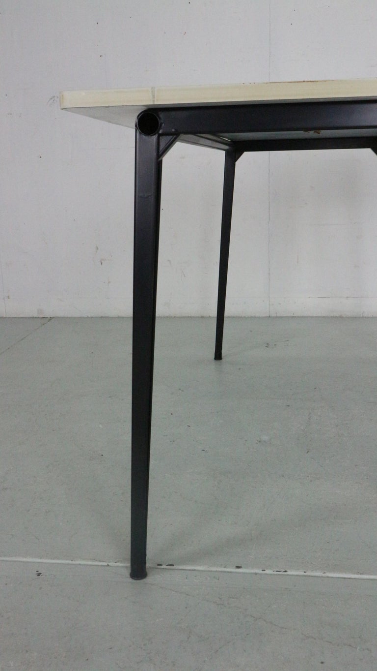 Friso Kramer 'Reform" Industrial Dining or Work Table, 1950 Netherlands ...