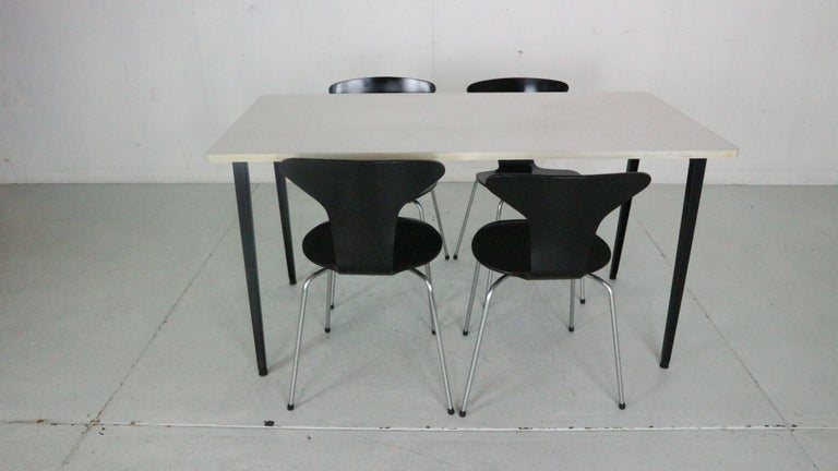 Friso Kramer 'Reform" Industrial Dining or Work Table, 1950 Netherlands ...