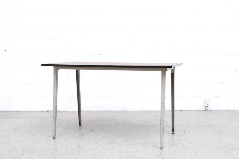 Friso Kramer 'REFORM" Industrial Dining or Work Table For Sale at 1stDibs