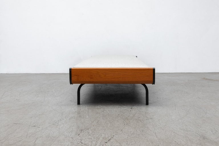 Friso Kramer Style Auping Narrow Day Bed with Cream Mattress at 1stDibs ...