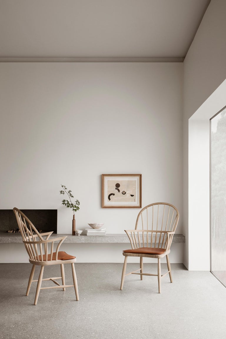 Frits Henningsen 'FH38 Windsor' Chair in Soaped Oak for Carl Hansen and ...