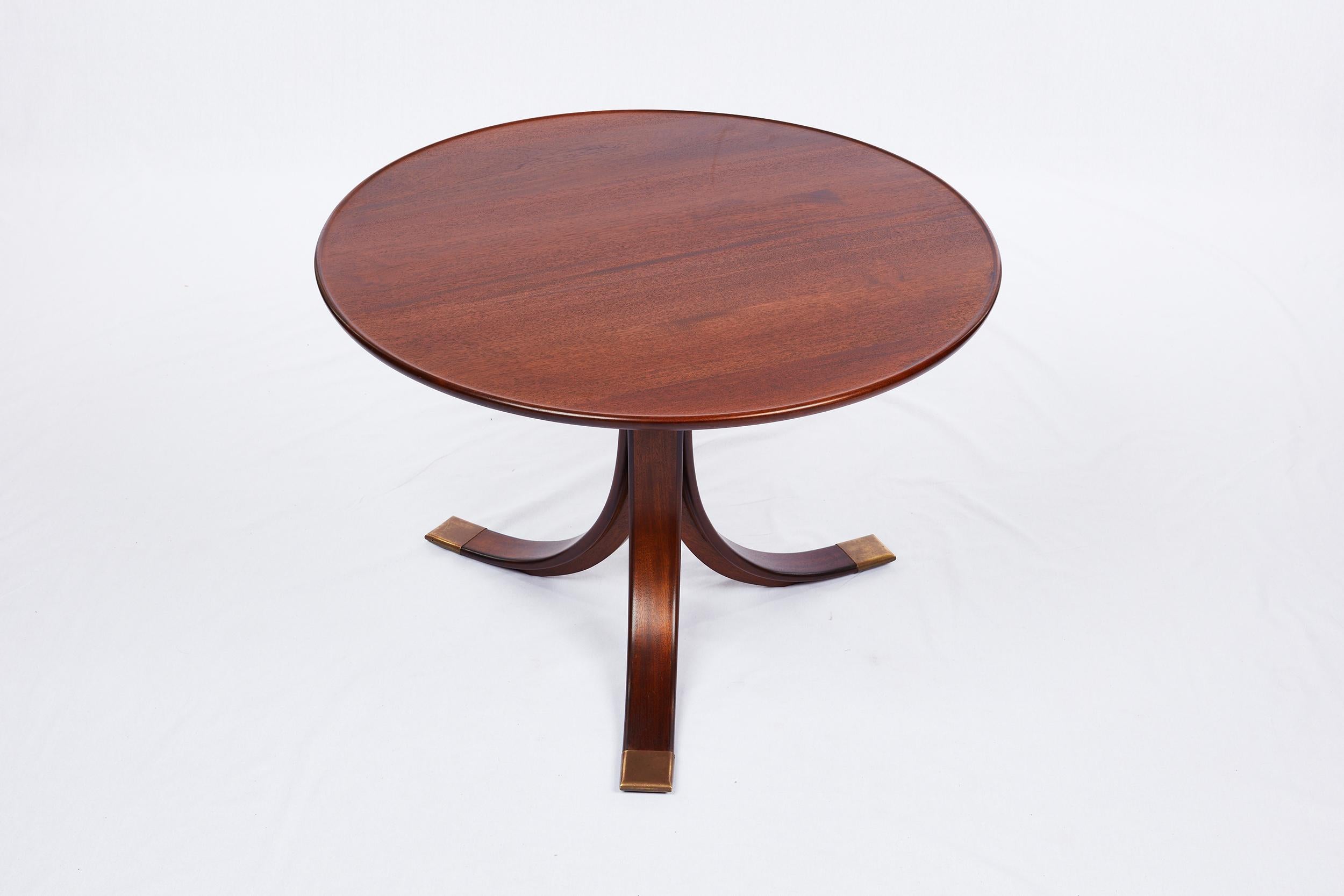Frits Henningsen Pedestal Table For Sale at 1stDibs