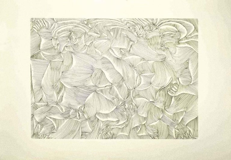Fritz Baumgartner - Composition - Original Lithograph by Fritz ...
