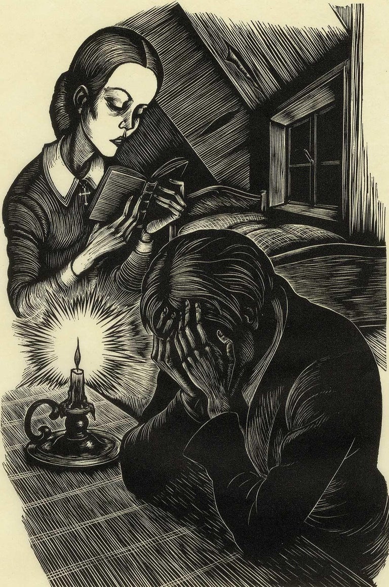 Fritz Eichenberg - Crime and Punishment at 1stDibs