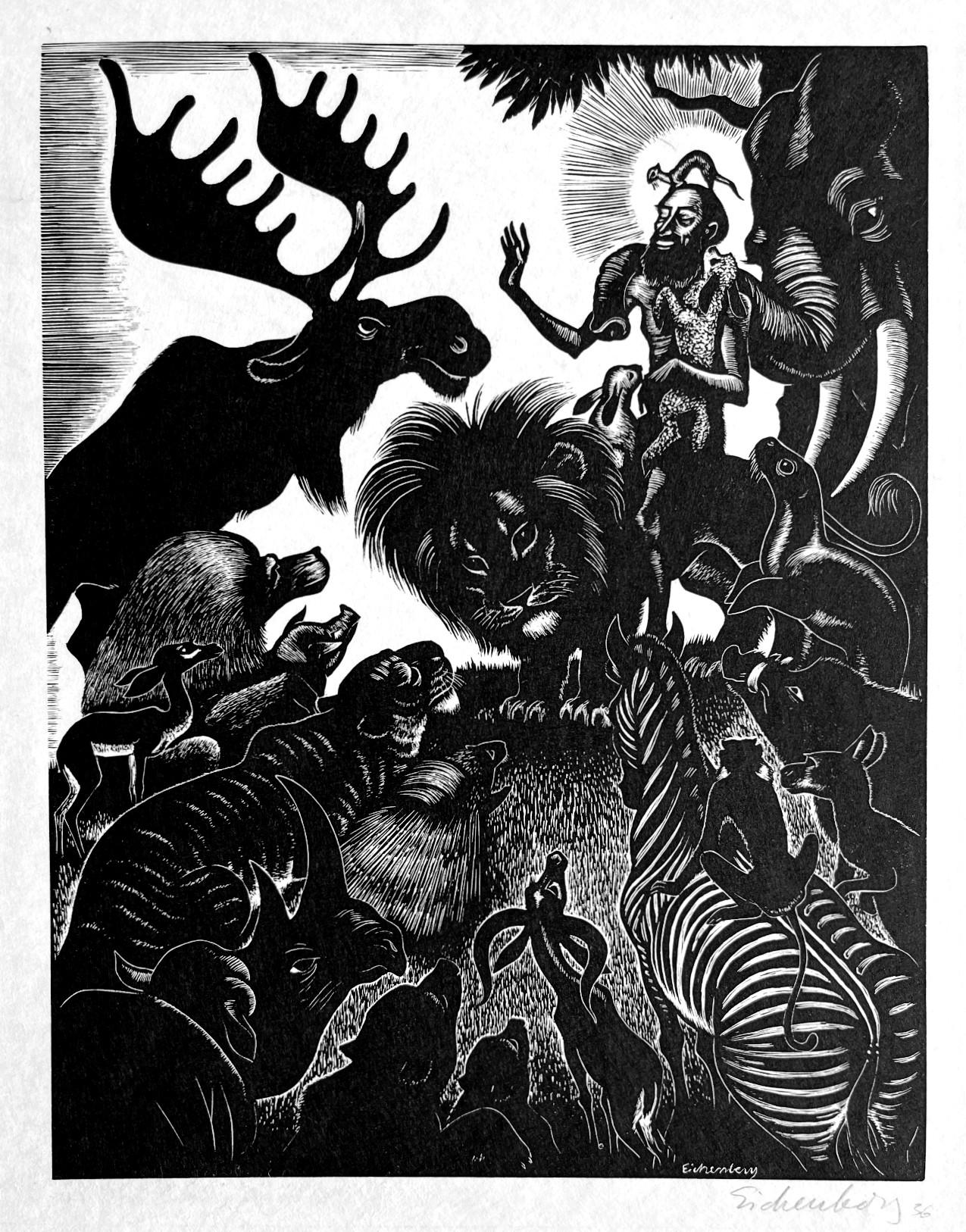 Fritz Eichenberg. Prints and Multiples - 11 For Sale at 1stDibs | fritz ...