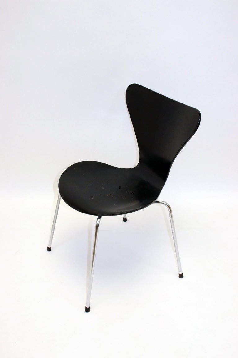 Fritz Hansen Chair Model 3107 Made by Arne Jacobsen, 1955 For Sale at ...