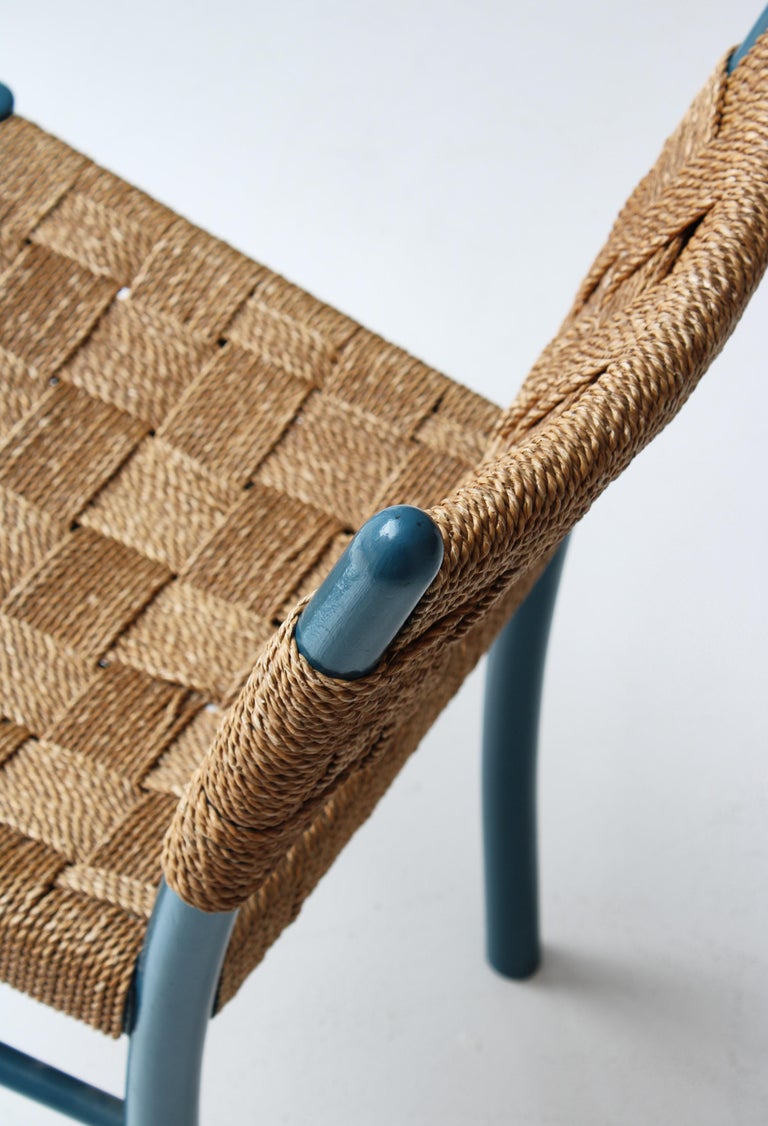 Fritz Hansen Chairs "1572" by Karl Scrøder, Beechwood and Seagrass ...