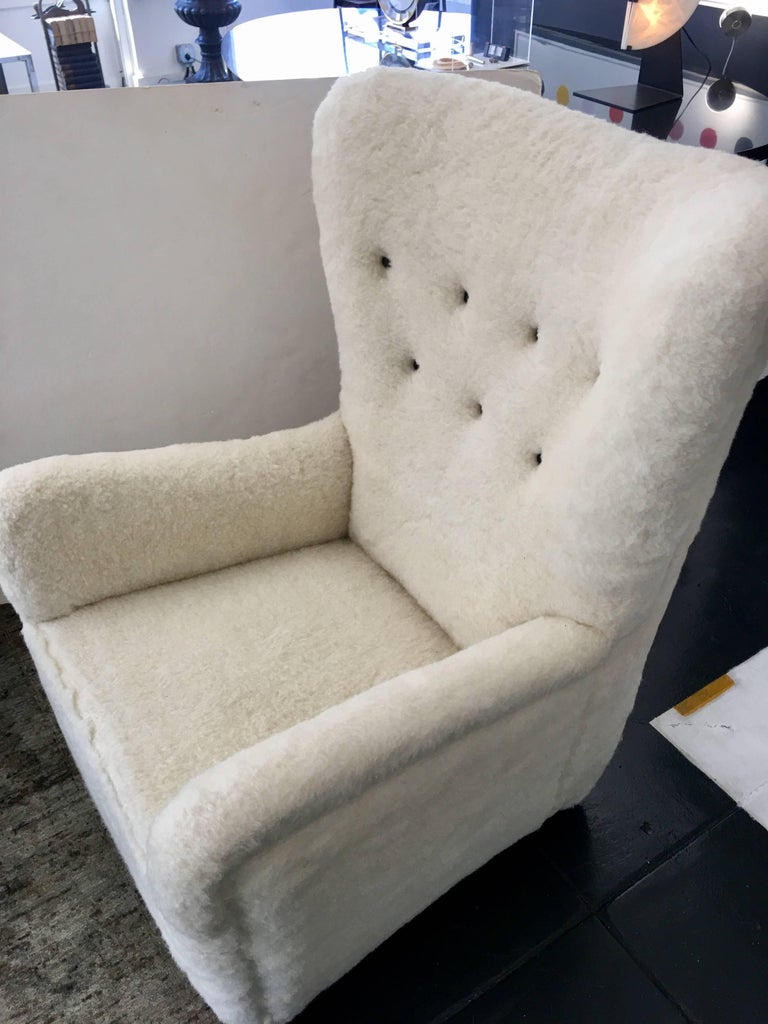 Fritz Hansen High-Back Chair at 1stDibs