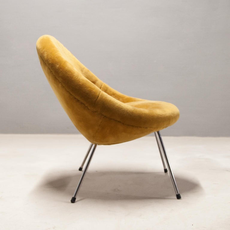 Fritz Neth Monsieur Orange Armchair 1950s For Sale at 1stDibs