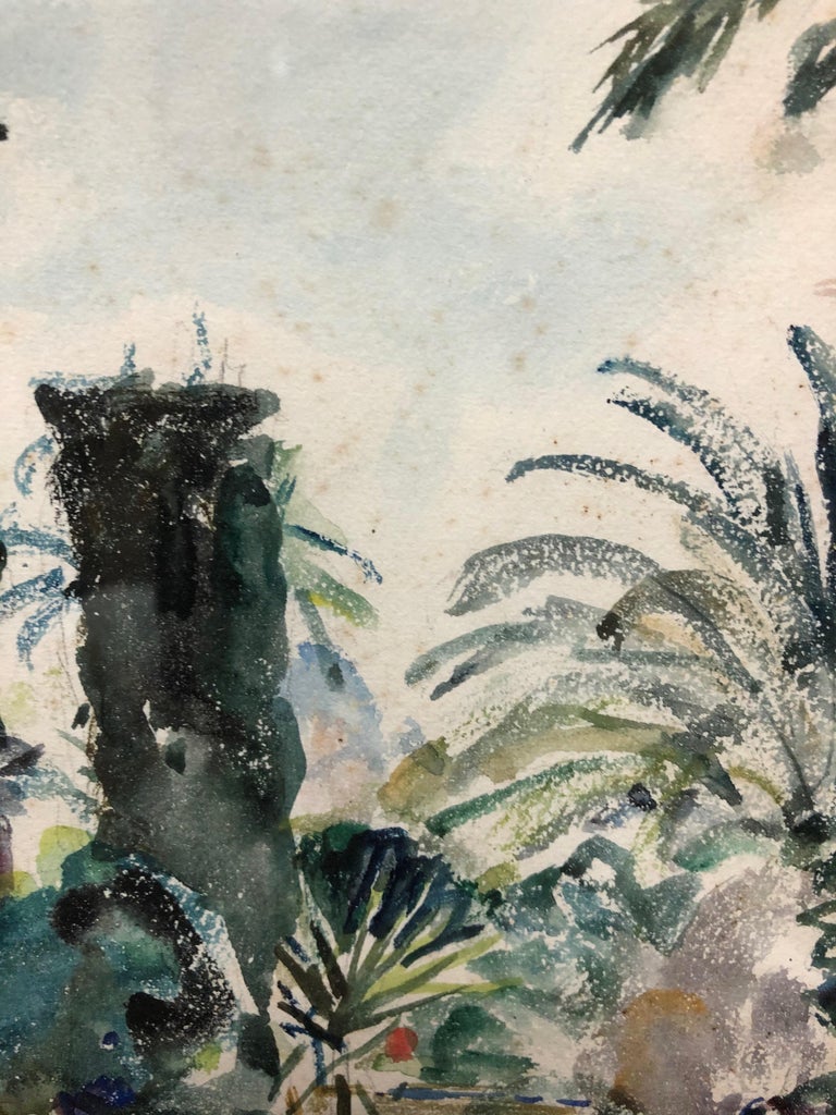 Fritz Pfeiffer "Sevilla" Original Watercolor, circa 1932 at 1stDibs ...