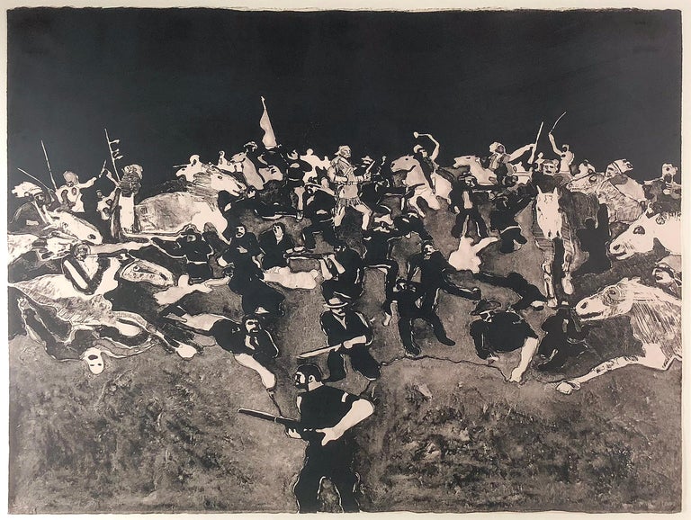 Fritz Scholder - Custer's Last Fight For Sale at 1stDibs | custer's ...