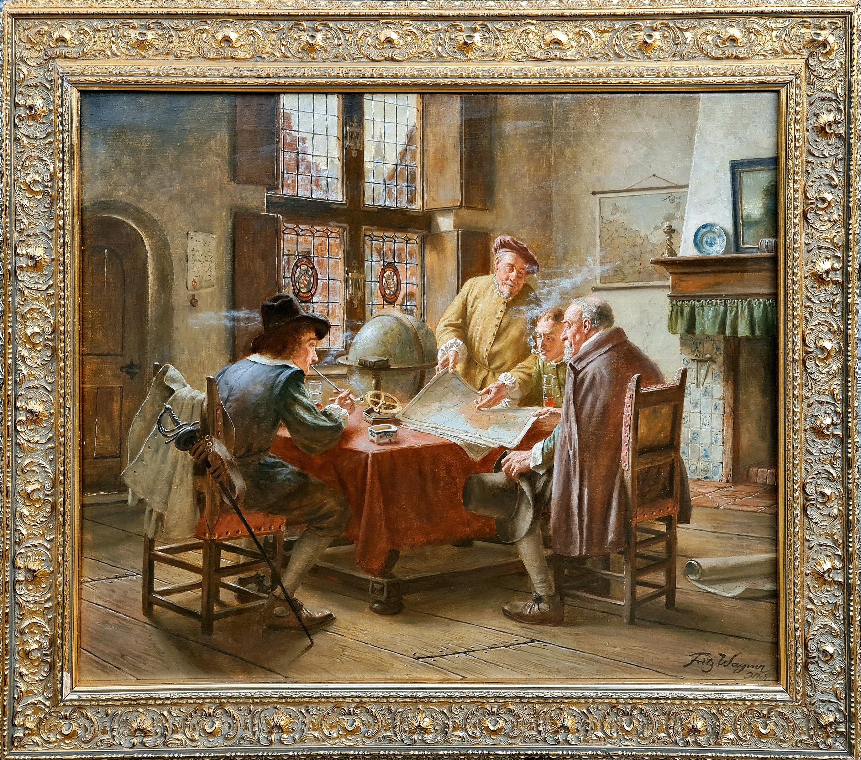 Fritz Wagner - A Fine Bouquet (Pair) For Sale at 1stDibs