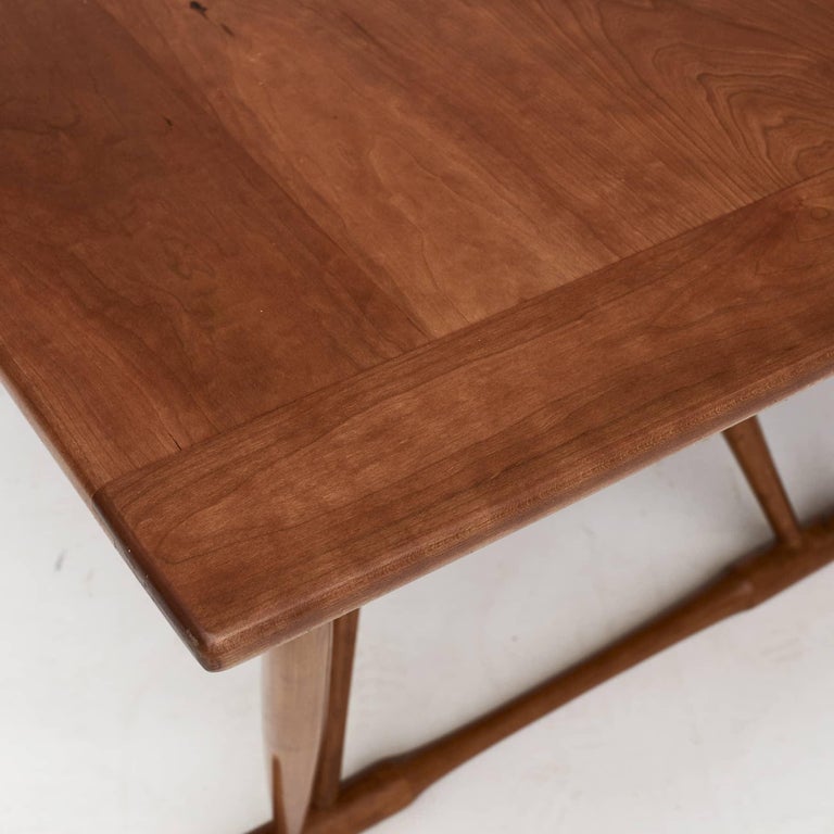 Frode Holm. Work Table In Solid Cherry Wood With Sculptural V-Shaped ...