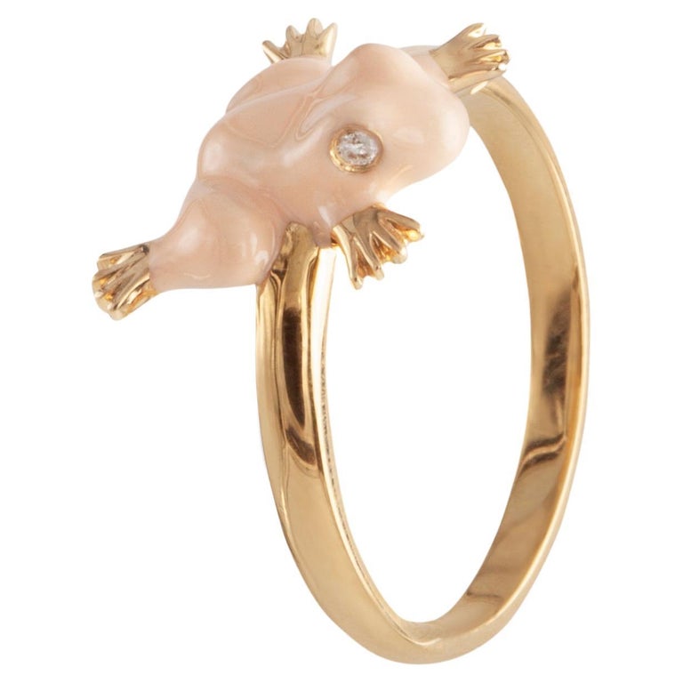 Frog Ring For Sale at 1stDibs