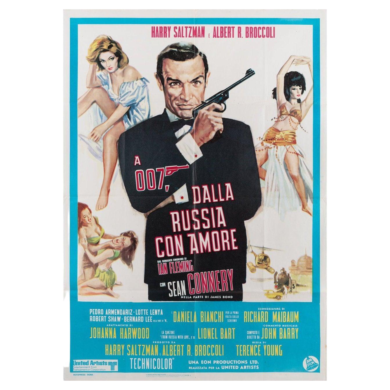 "From Russia With Love" Film Poster, 1963 For Sale at 1stDibs