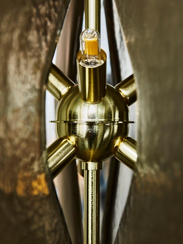 Frosted Glass Slabs Suspension For Sale at 1stDibs