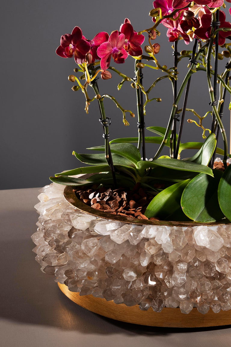 Frozen Center Piece, Large Quartz Points For Sale at 1stDibs