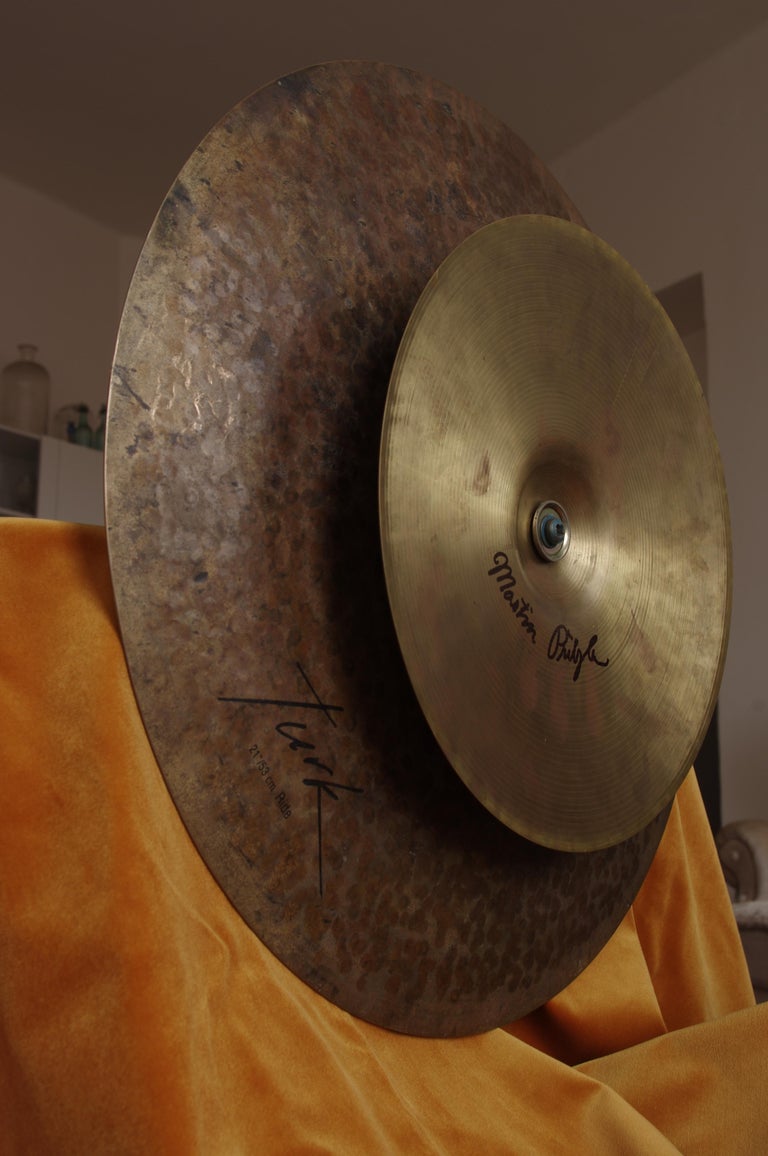 Fruit Bowl from Electron Tube and Drum Cymbals For Sale at 1stDibs