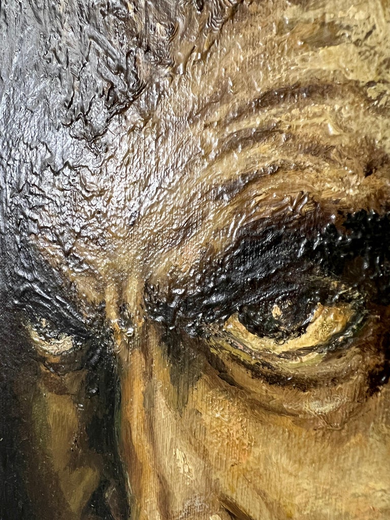 Frustrated Artist Oil on Canvas 1959 For Sale at 1stDibs