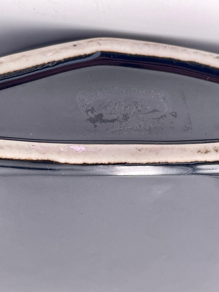 Fuji Clos China Glazed Ceramic Pottery Japan Postmodern Vase For Sale ...