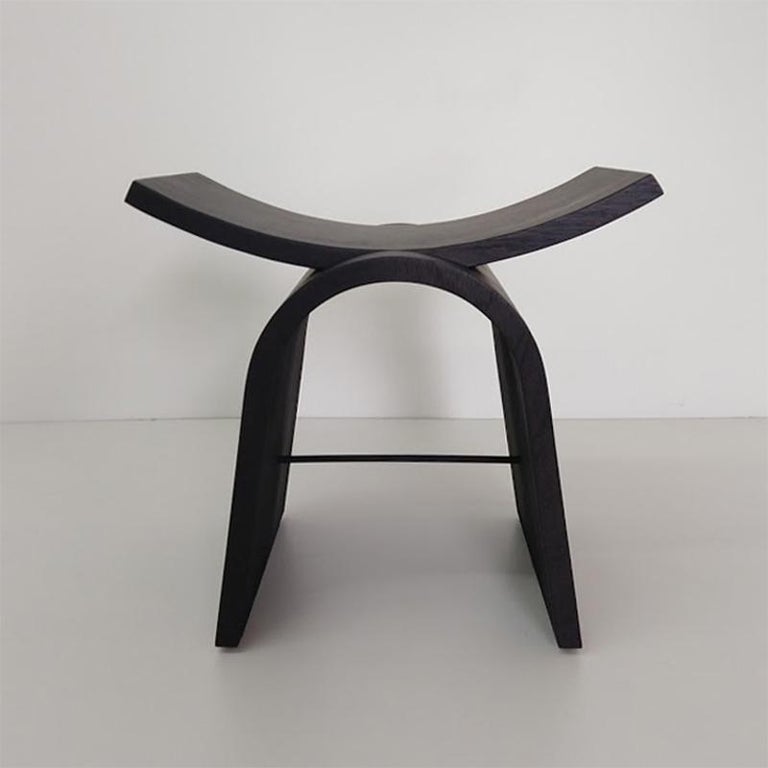 Fuji Wood Stool, Minimalist and Modern Inspiration from Brazil by Tiago ...