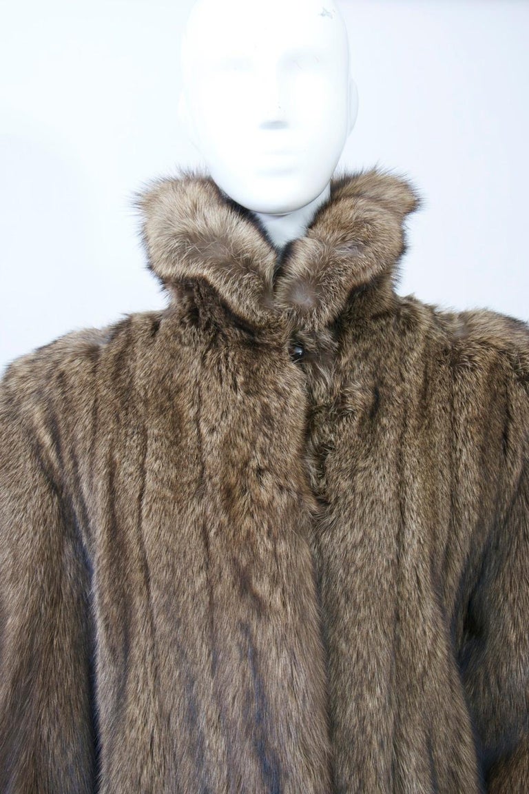 Full Length Fisher Coat For Sale at 1stDibs | fisher fur coat