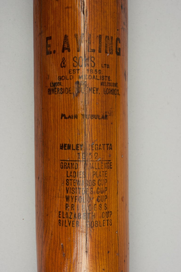 Full Length Rowing Oar, Cambridge University, Gonville and Caius ...