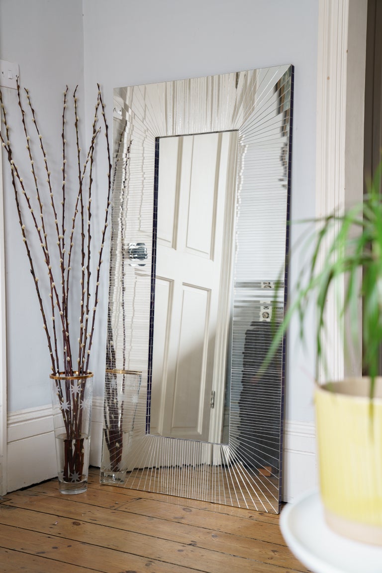 Full Length Sunray Mosaic Dress Mirror, Handmade in the UK by Claire ...