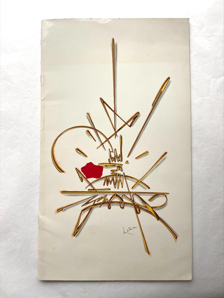 Full Portfolio 14 Air France Posters by Georges Mathieu, 1968 For Sale ...