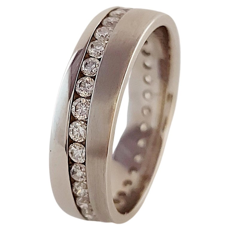 Full Set Diamond Band Ring For Sale at 1stDibs