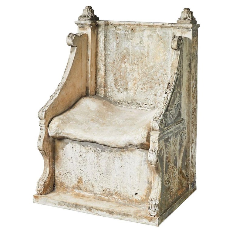 Full Size Antique Model Throne of Saint Peter For Sale at 1stDibs