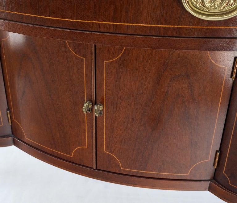Full Size Pencil Inlaid Mahogany Federal SideBoard Server Buffet by ...