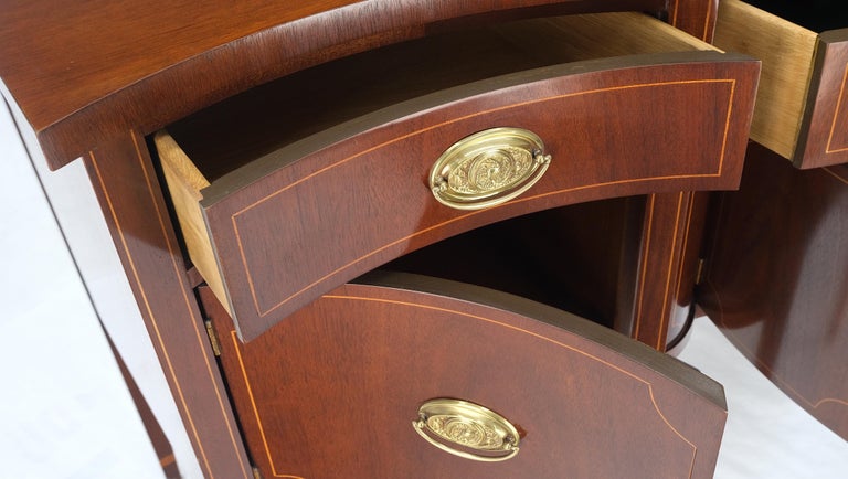 Full Size Pencil Inlaid Mahogany Federal SideBoard Server Buffet by ...