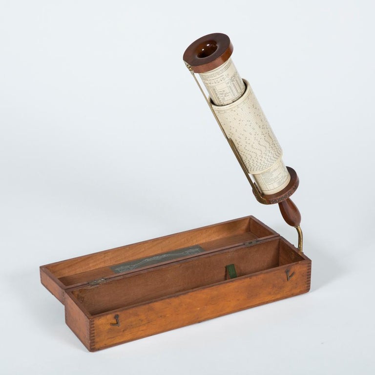 Fuller's Cylindrical Slide Rule Calculator Model 1, Dated 1927, with ...