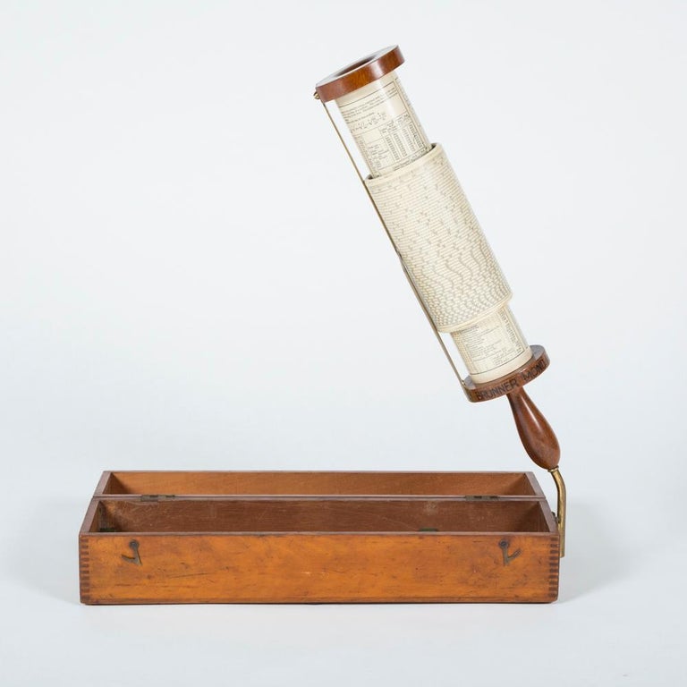 Fuller's Cylindrical Slide Rule Calculator Model 1, Dated 1927, with ...