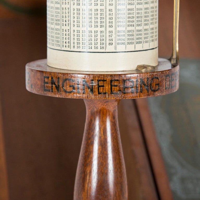 Fuller's Cylindrical Slide Rule Calculator Model 1, Dated 1927, with ...